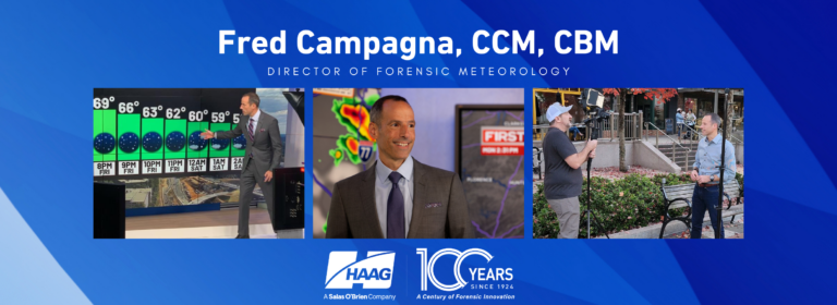 Expert Spotlight: Fred Campagna Forensic Meteorology